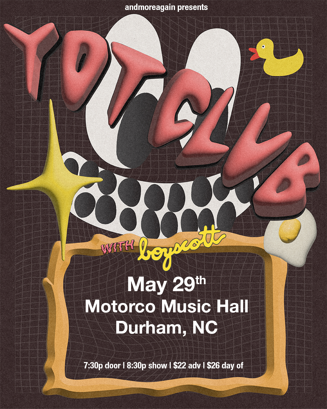 YOT CLUB – Motorco Music Hall