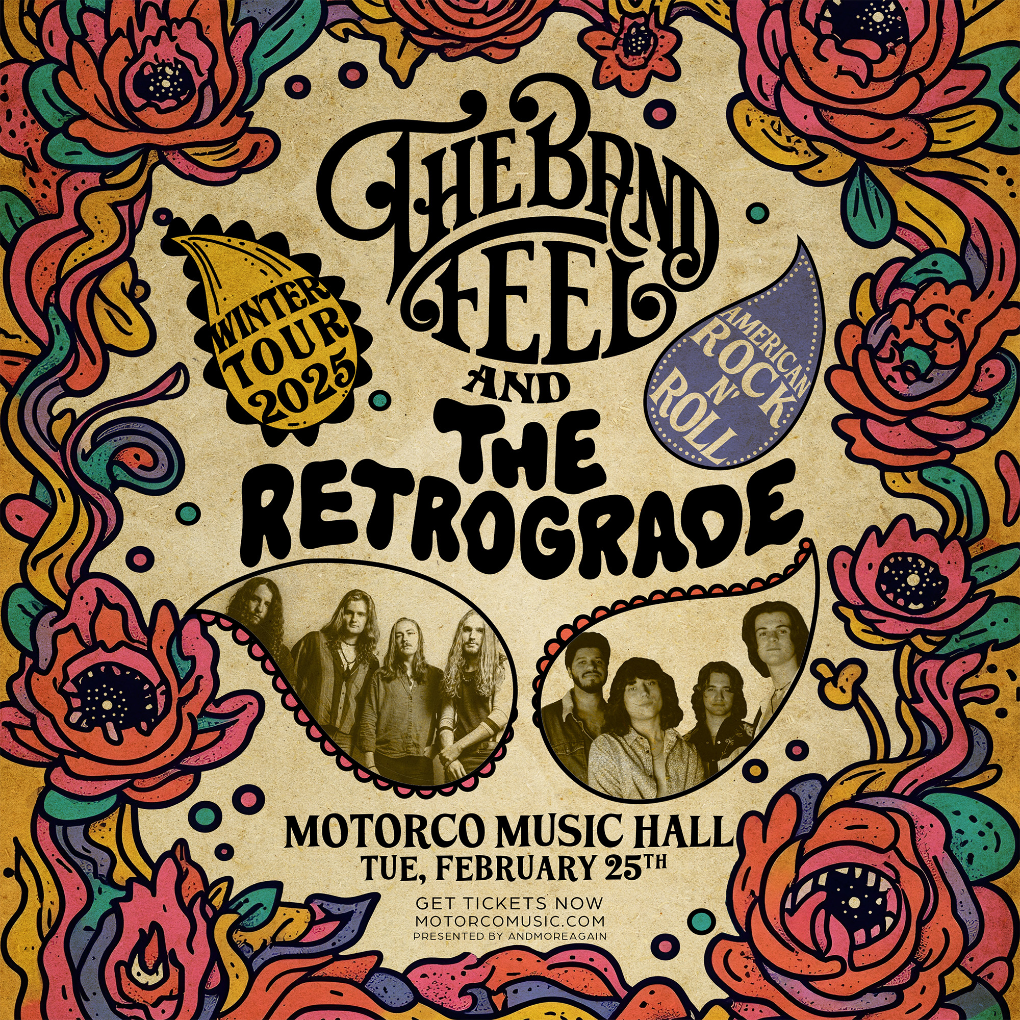 THE BAND FEEL and The Retrograde – Motorco Music Hall
