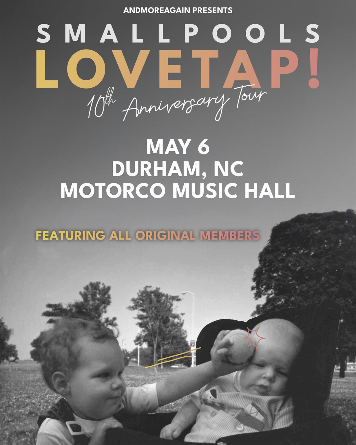 SMALLPOOLS : LOVETAP! 10th Anniversary Tour – Motorco Music Hall