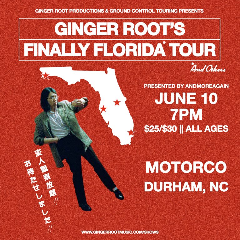 GINGER ROOT – SOLD OUT – Motorco Music Hall