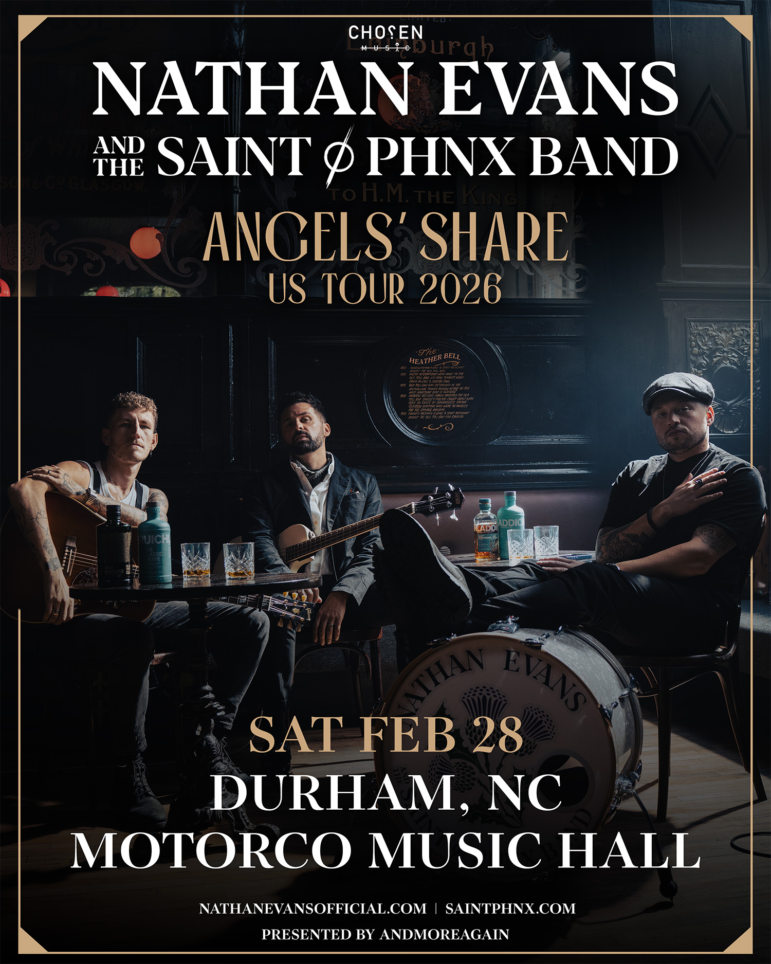 NATHAN EVANS & THE ST PHNX BAND – Motorco Music Hall